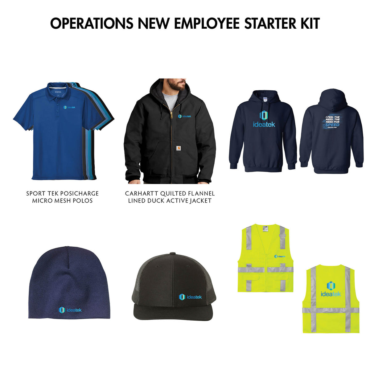 Ideatek Operations new employee starter kit – That Embroidery Place and ...