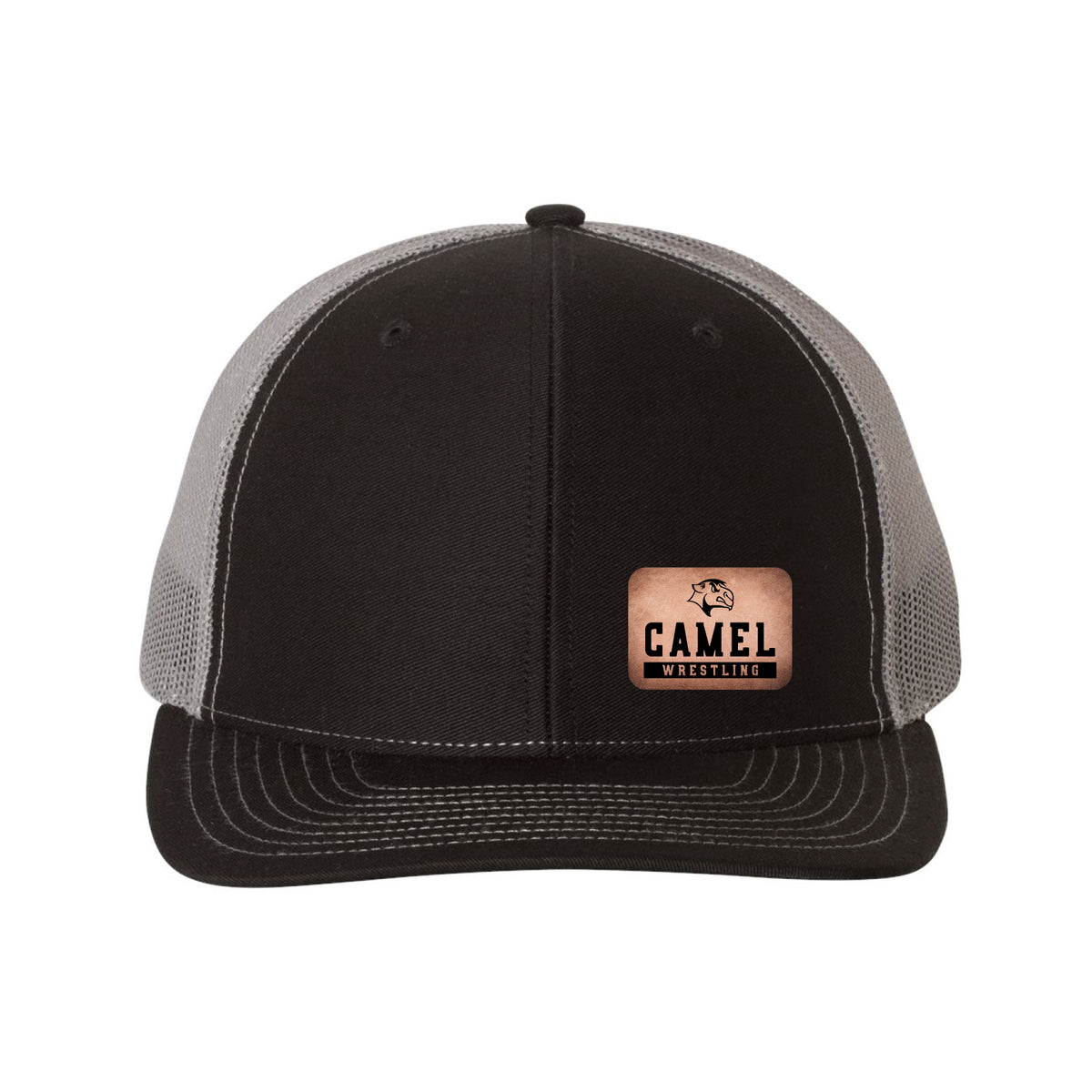 Leather Patch Campbell County High School Camels Wrestling Black Adjus ...