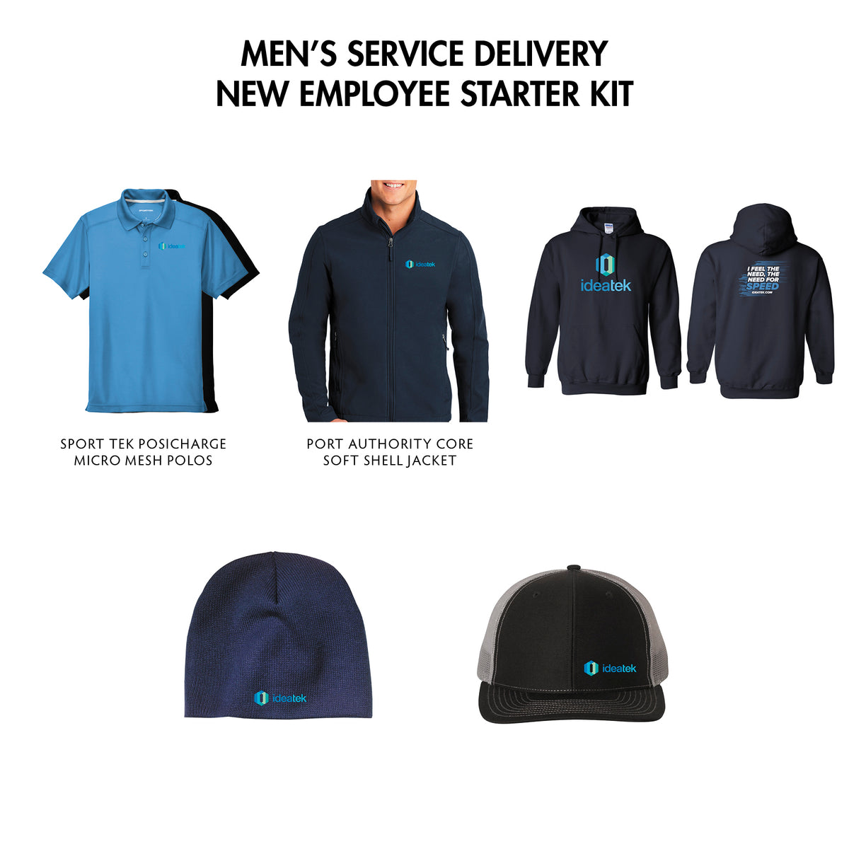 Ideatek Service Delivery new employee starter kit – That Embroidery ...