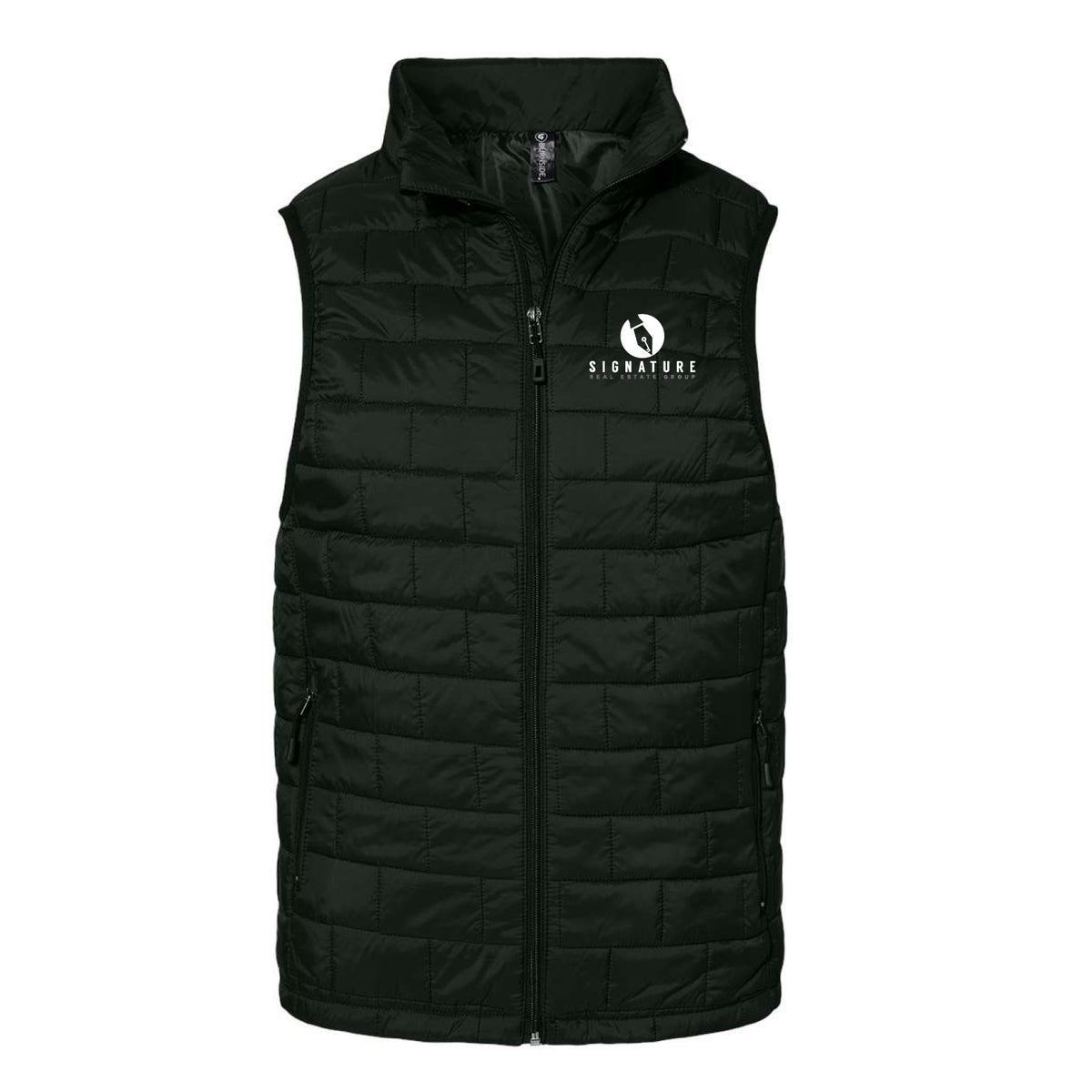 Signature Real Estate Group Puffer Vest – That Embroidery Place and Design